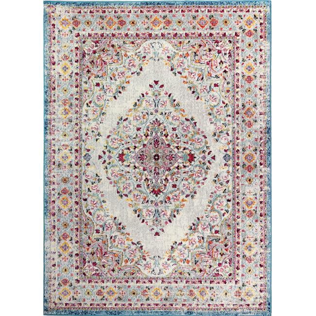 Bashian Dakota Zailor 2'6" x 8' Area Runner Rug in Ivory - Walmart.com