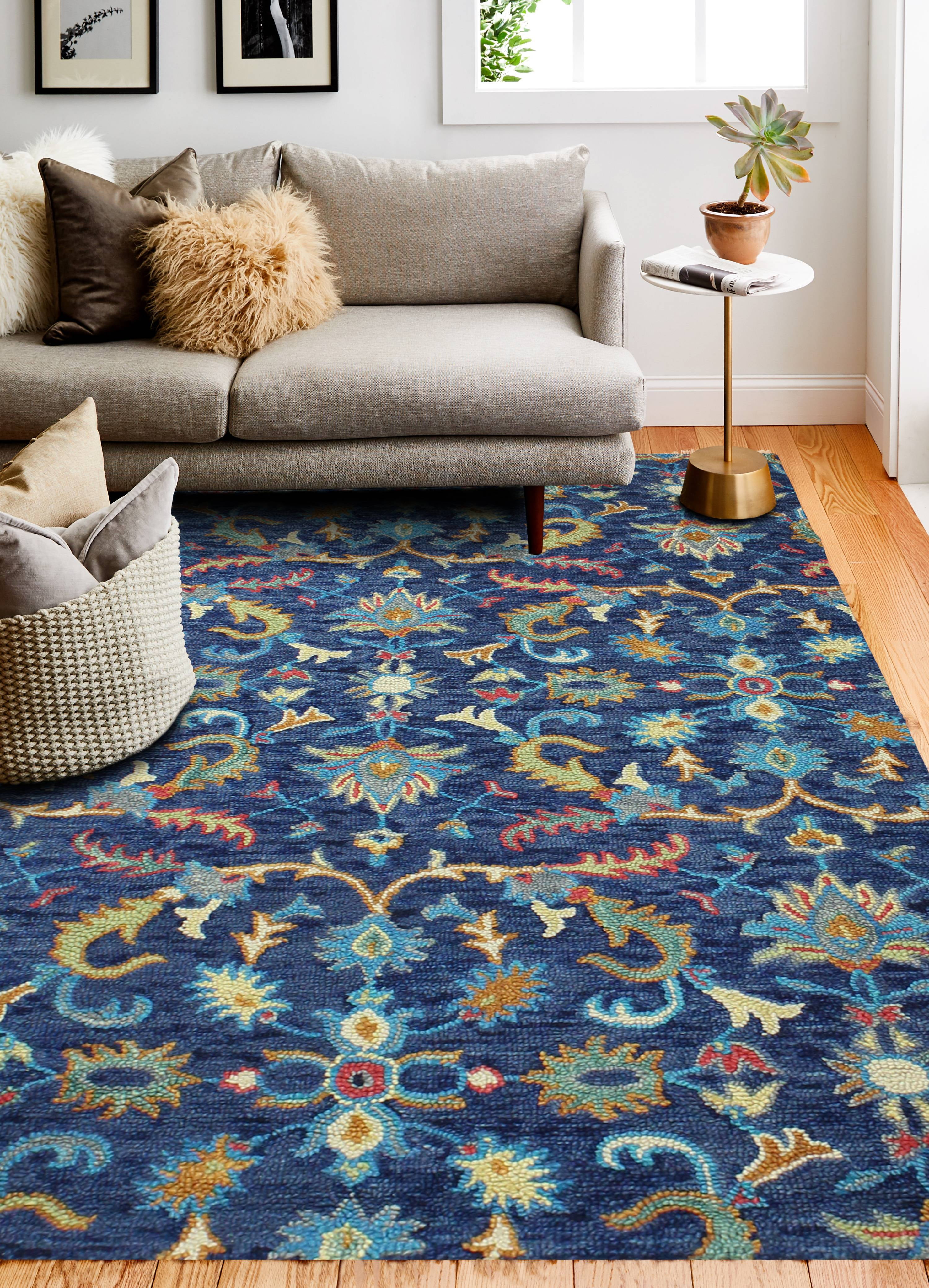 Bashian Danbury Transitional Floral Area Rug - Walmart.com