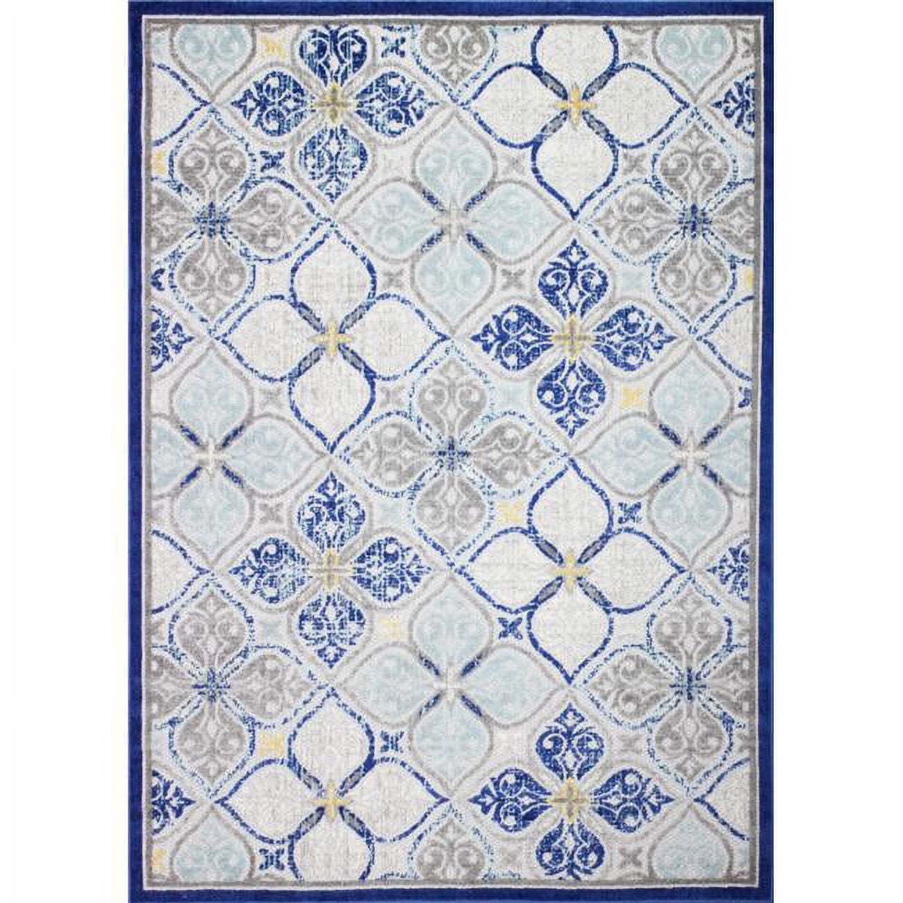 Bashian Gibson Area Rug Gy/Blue 7'6" X 9'6" - Walmart.com