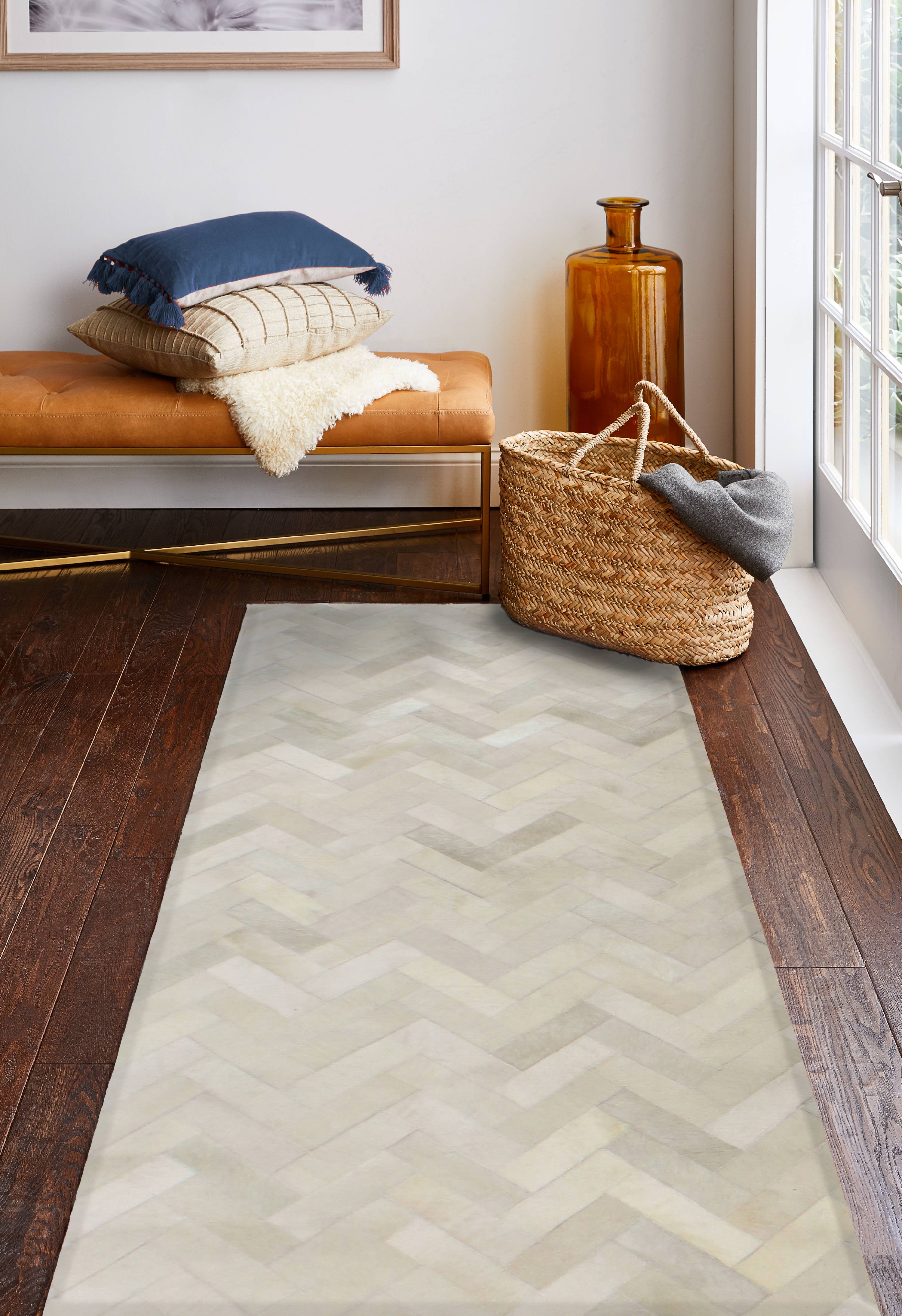 Bashian Quentin Contemporary Chevron Area Rug - Walmart.com