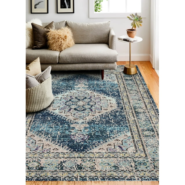 Bashian Zanta Transitional Geometric Area Rug - Walmart Business Supplies