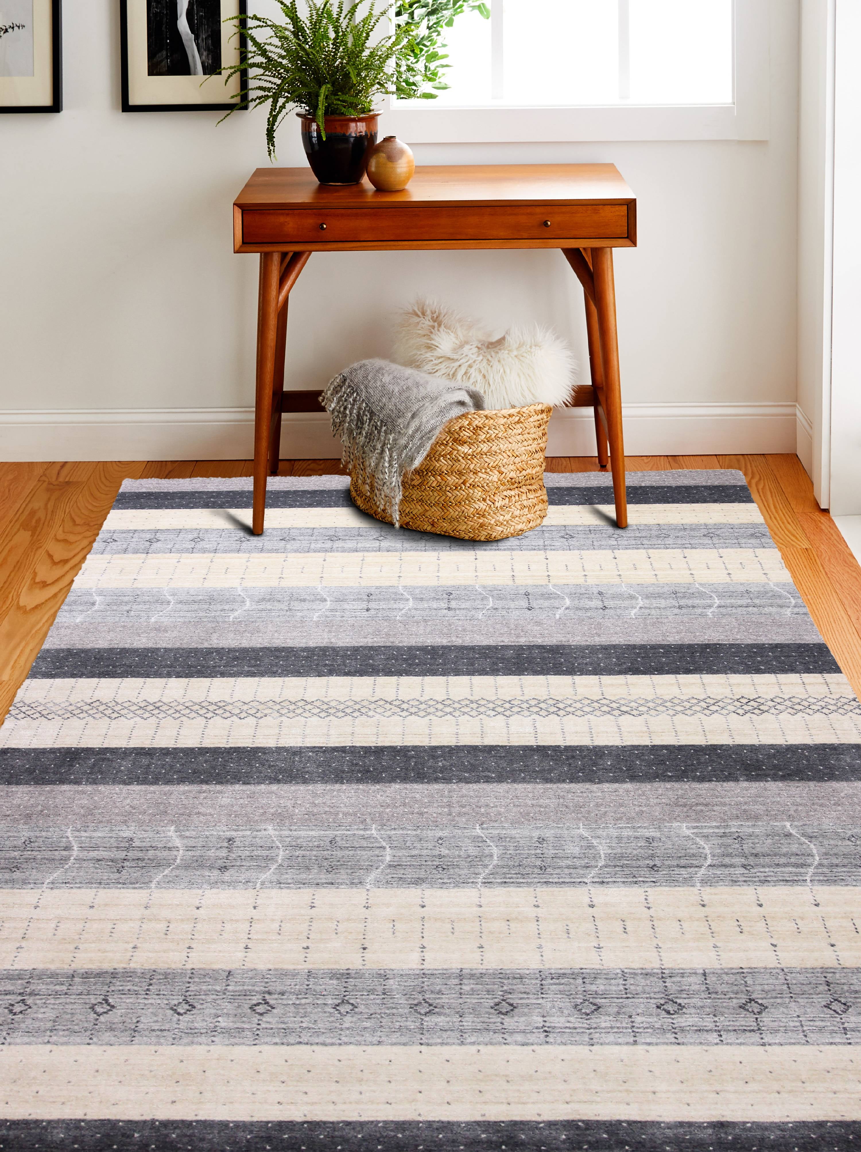 Bashian Zylen Contemporary Striped Area Rug - Walmart.com