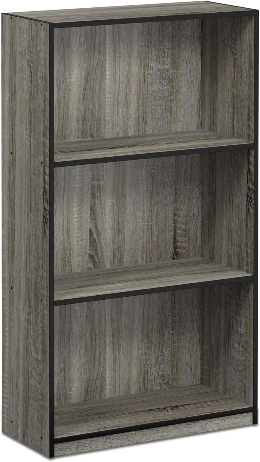 Basic 3-Tier Bookcase Storage Shelves - Walmart.com