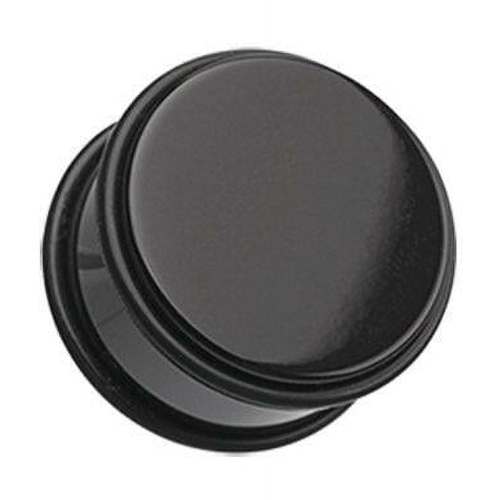 Basic Acrylic No Flare Ear Gauge Plug Earrings - Walmart.com