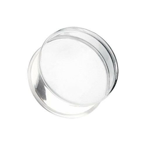 Basic Acrylic Single Flared Ear Gauge Plug - Walmart.com