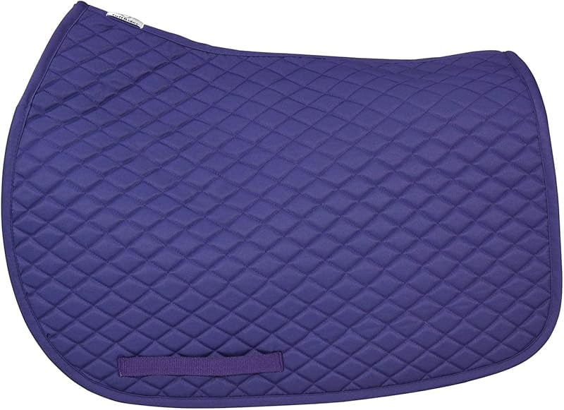 Basic All Purpose Saddle Pad | Equestrian Bareback Riding Pad | Horse ...