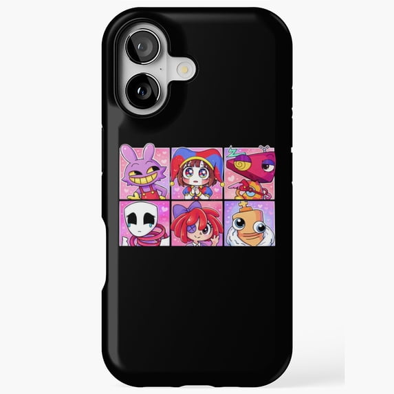 Basic Amazing Digital Circus Design Case for iPhone 17 16 15 14 13 12 ...