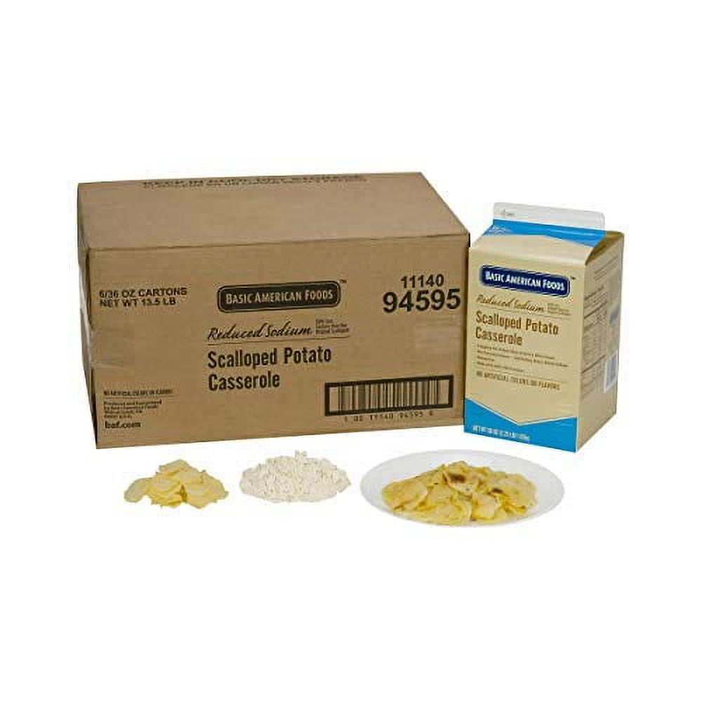 Basic American Food Potato Casserole Kit, Scalloped, 2.25 lbs - Case of ...