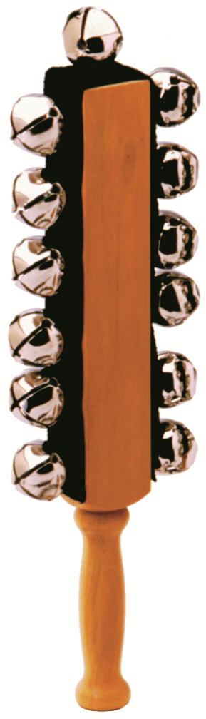 Basic Beat BB13-13-Bell Mounted Sleigh Bells for Holiday Music, Vibrant ...