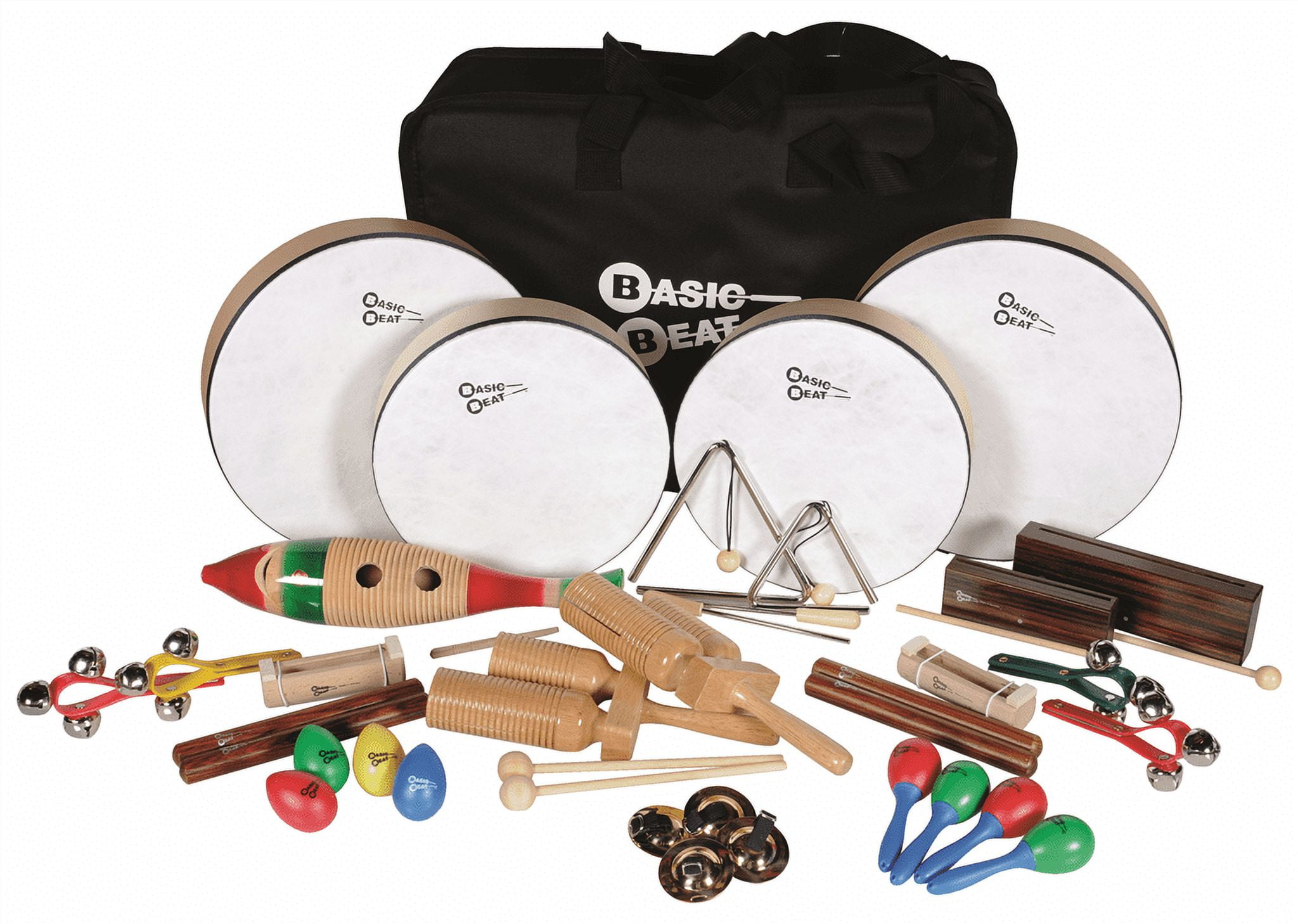 Basic Beat BB25B - Comprehensive 25 Player Rhythm Set with Carrying Bag ...