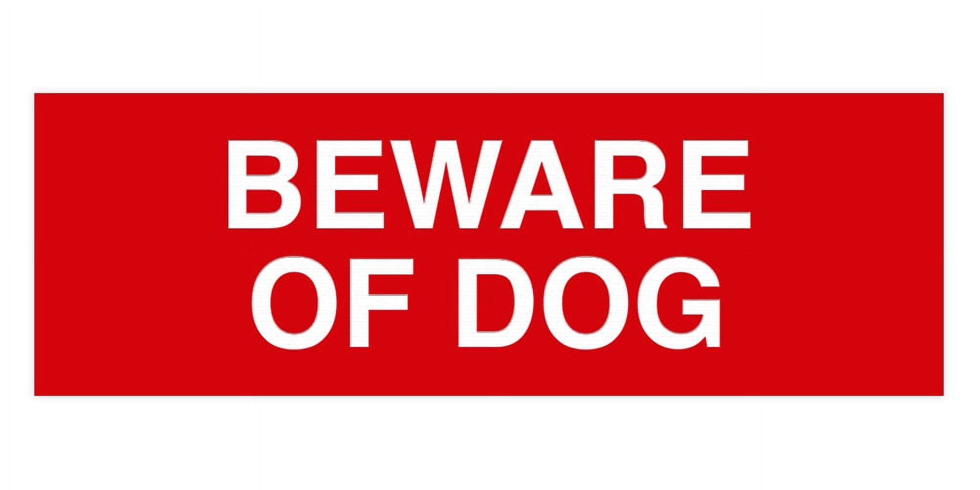 Beware of Dog Sign - Walmart.com