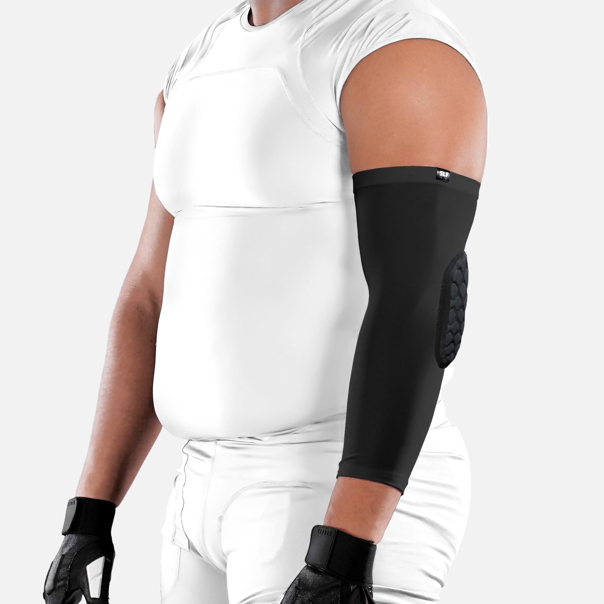 Basic Black Padded Arm Sleeve - Big - Walmart.com