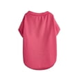 Basic Blank T-Shirt for Small Dogs Soft Breathable Dog Tee Pullover ...