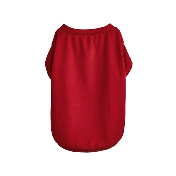 Basic Blank T-Shirt for Small Dogs Soft Breathable Dog Tee Pullover ...