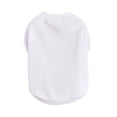 Basic Blank T-Shirt for Small Dogs Soft Breathable Dog Tee Pullover ...