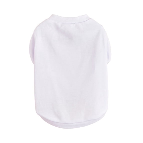 Basic Blank T-Shirt for Small Dogs Soft Breathable Dog Tee Pullover ...