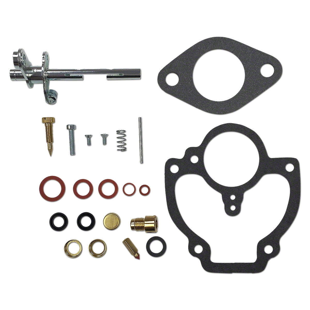 Basic Carburetor Repair Kit Fits Massey Harris 44 55 203 Case 500B 530 ...