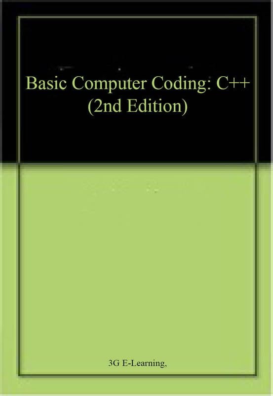 Basic Computer Coding: C++ (2nd Edition) - 3G E-Learning, - Walmart.com