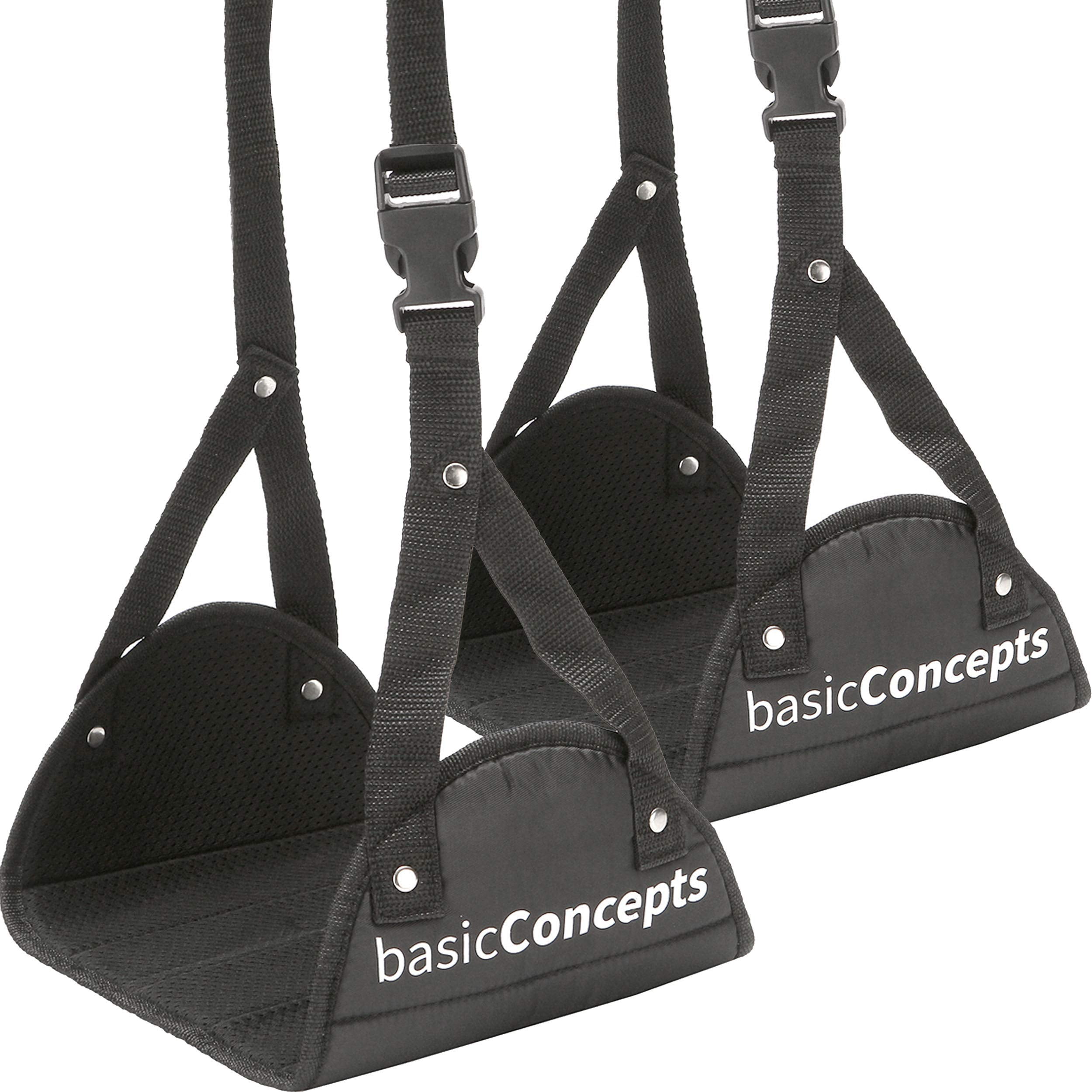 Basic Concepts Portable Airplane Foot Hammock for Kids & Adults, Travel ...