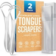 Dr. Tung's Stainless Steel Tongue Cleaner - Walmart.com