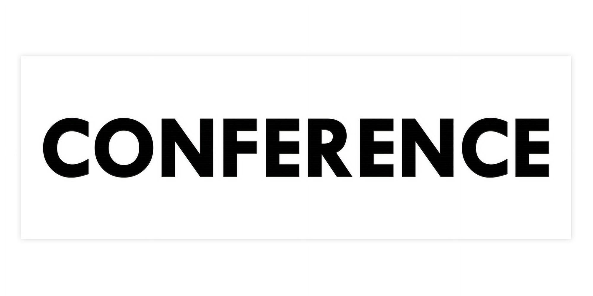 Basic Conference Sign (White) - Medium - Walmart.com