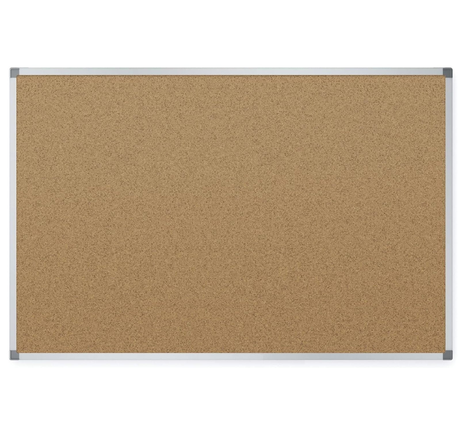 Basic Cork Bulletin Board, " x 36", Aluminum Frame with Silver Finish - Walmart.com