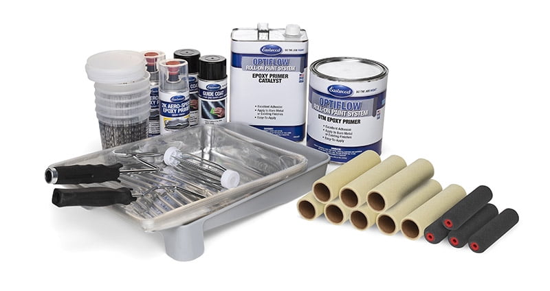 Basic Eastwood OptiFlow Epoxy Primer Kit Set Automotive Roll-On Paint ...
