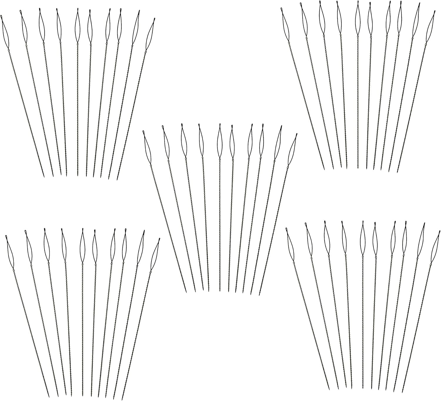 Basic Elements Collapsible Eye Needles – 2.5 Inch Long – Flexible ...