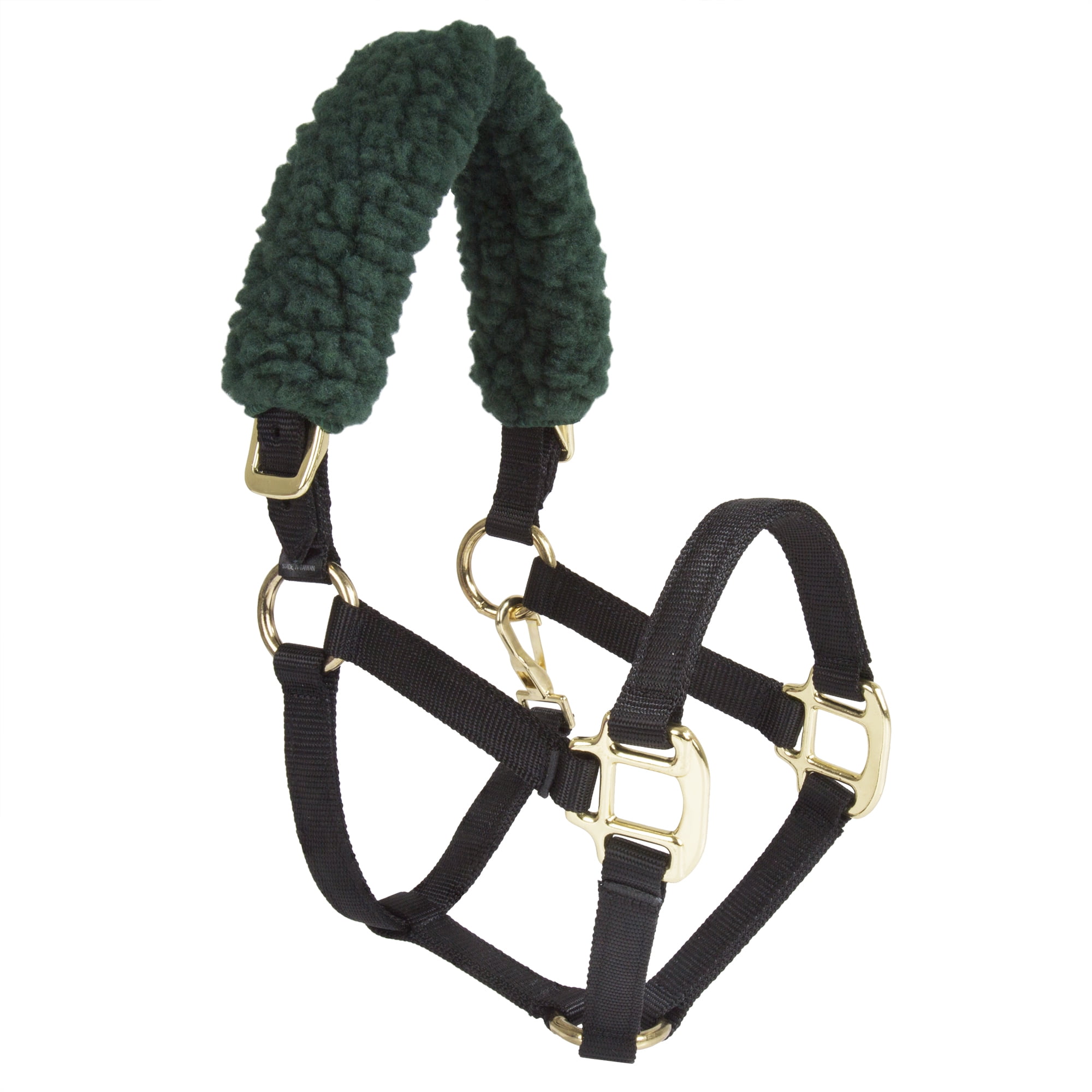 Basic Fleece Halter Crown Cover Green - Walmart.com
