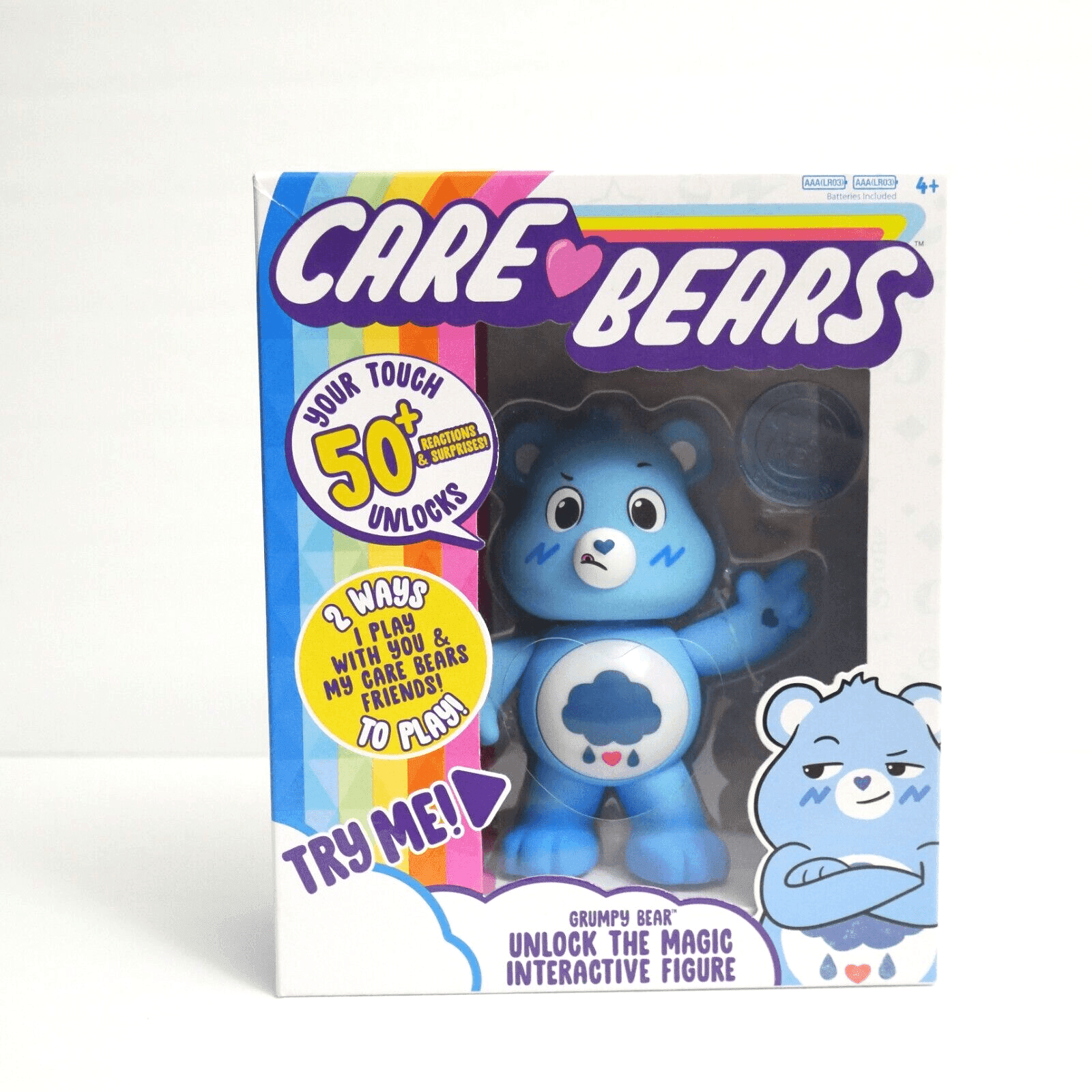 Basic Fun - CARE BEARS - UNLOCK THE MAGIC INTERACTIVE FIGURES - W1 (4 ...