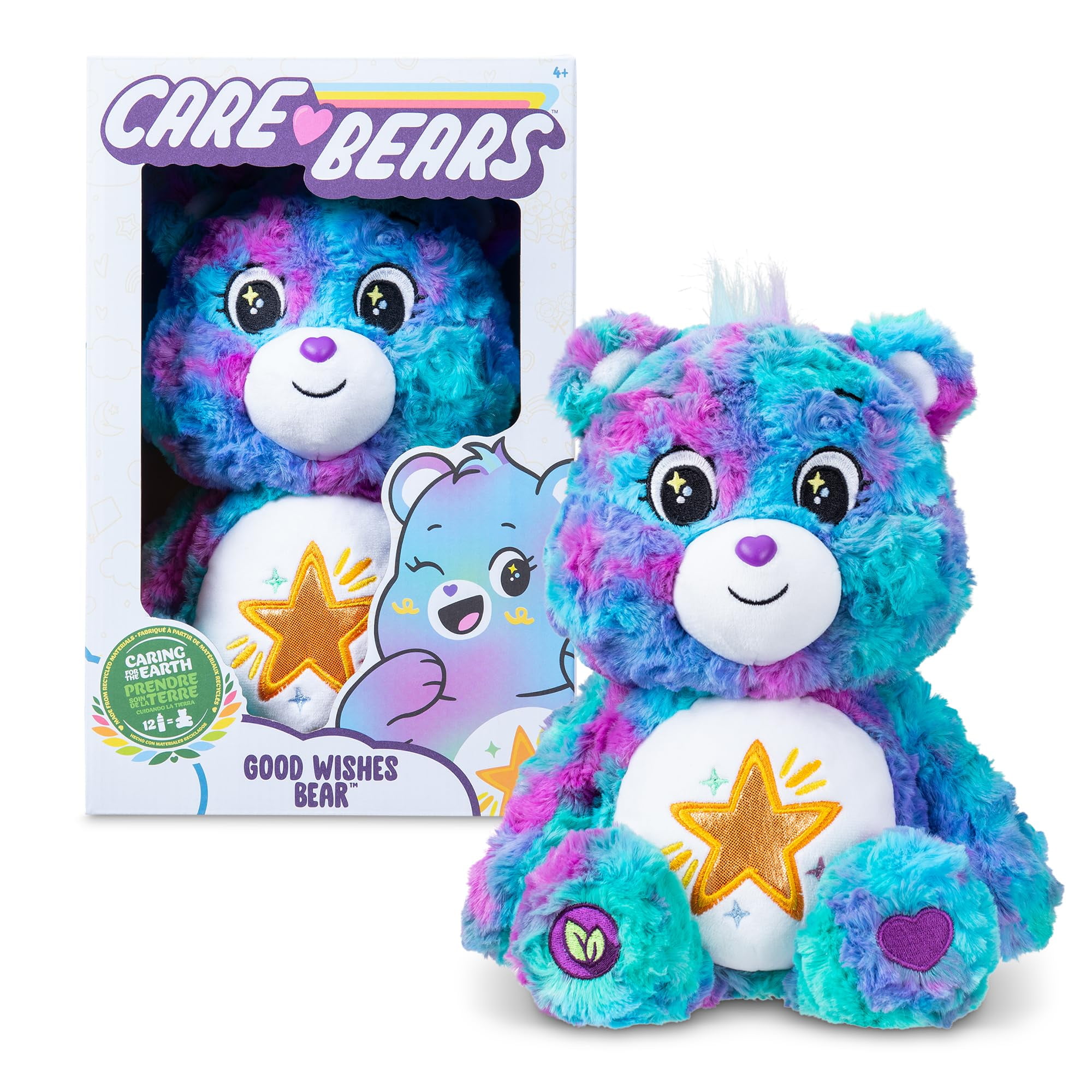 Basic Fun Care Bears Good Wishes, Care Bears Cuddly Toys for Children ...