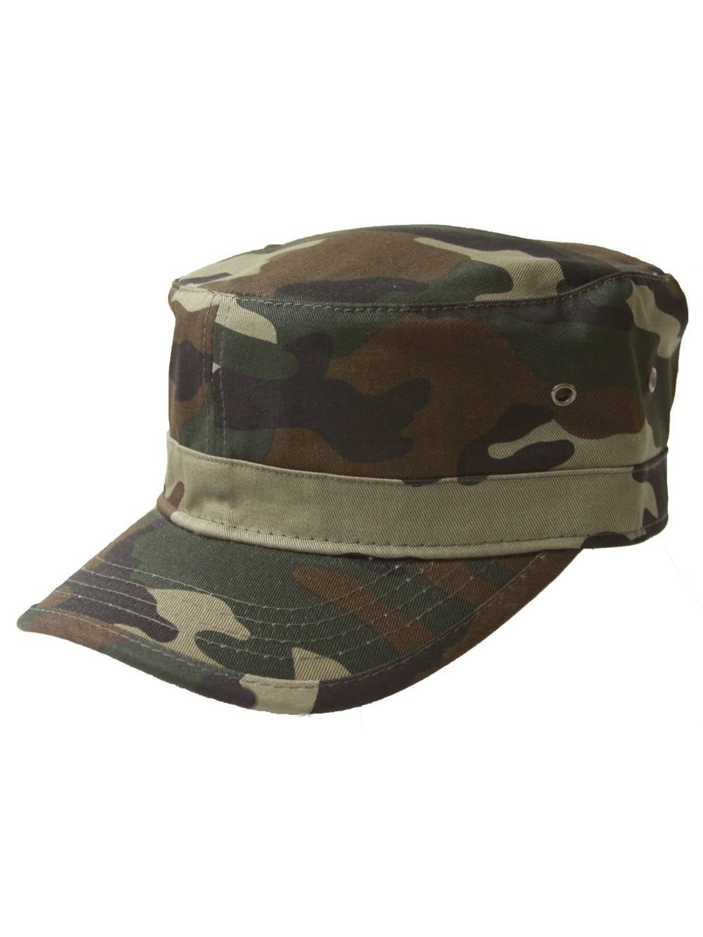 Basic GI Cadet Caps, Woodland Camo - Walmart.com