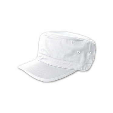 Distressed Washed Cadet Army Cap- Brown - Walmart.com