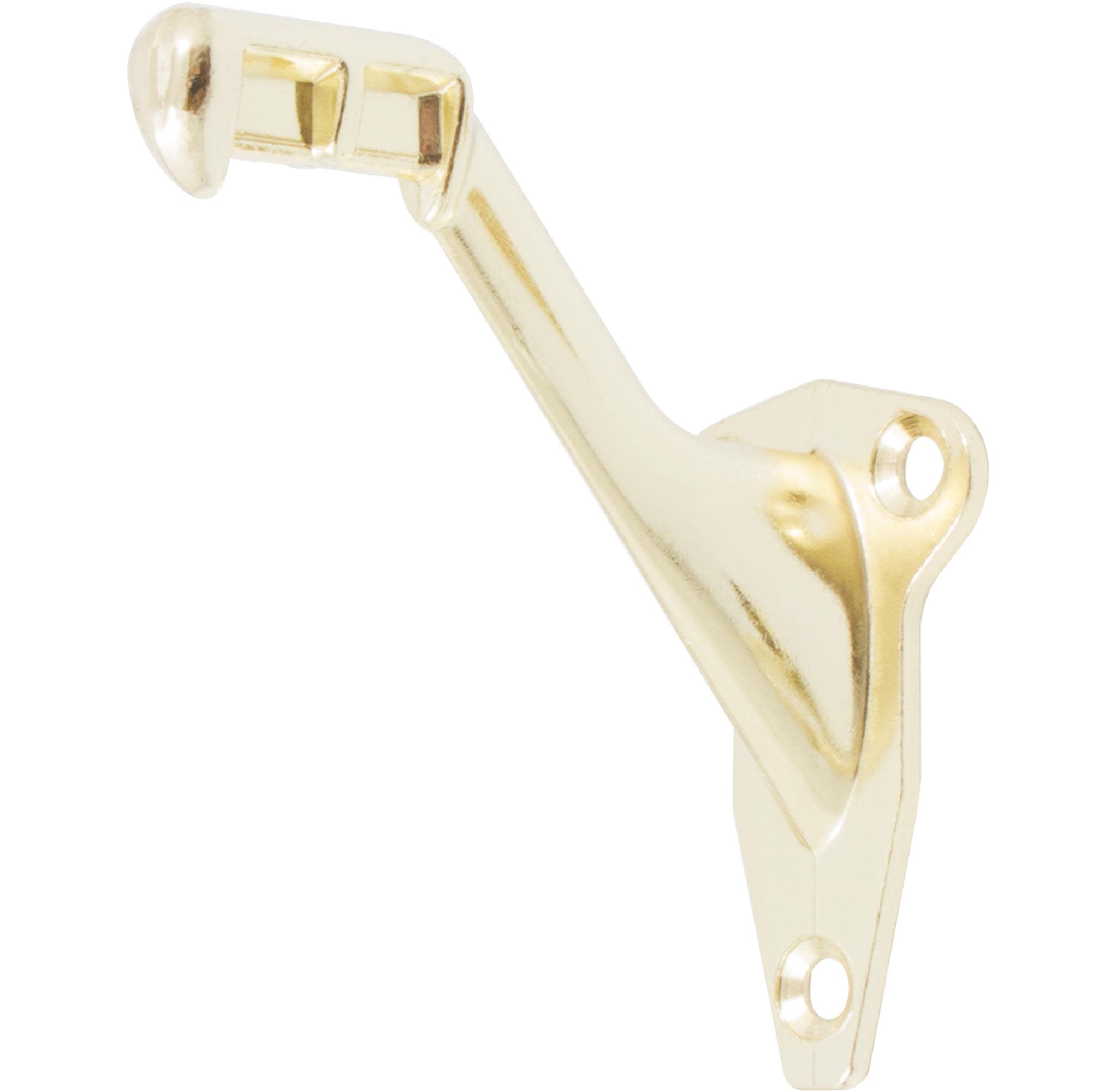 Basic Handrail Bracket, Polished Brass by Stone Harbor Hardware ...