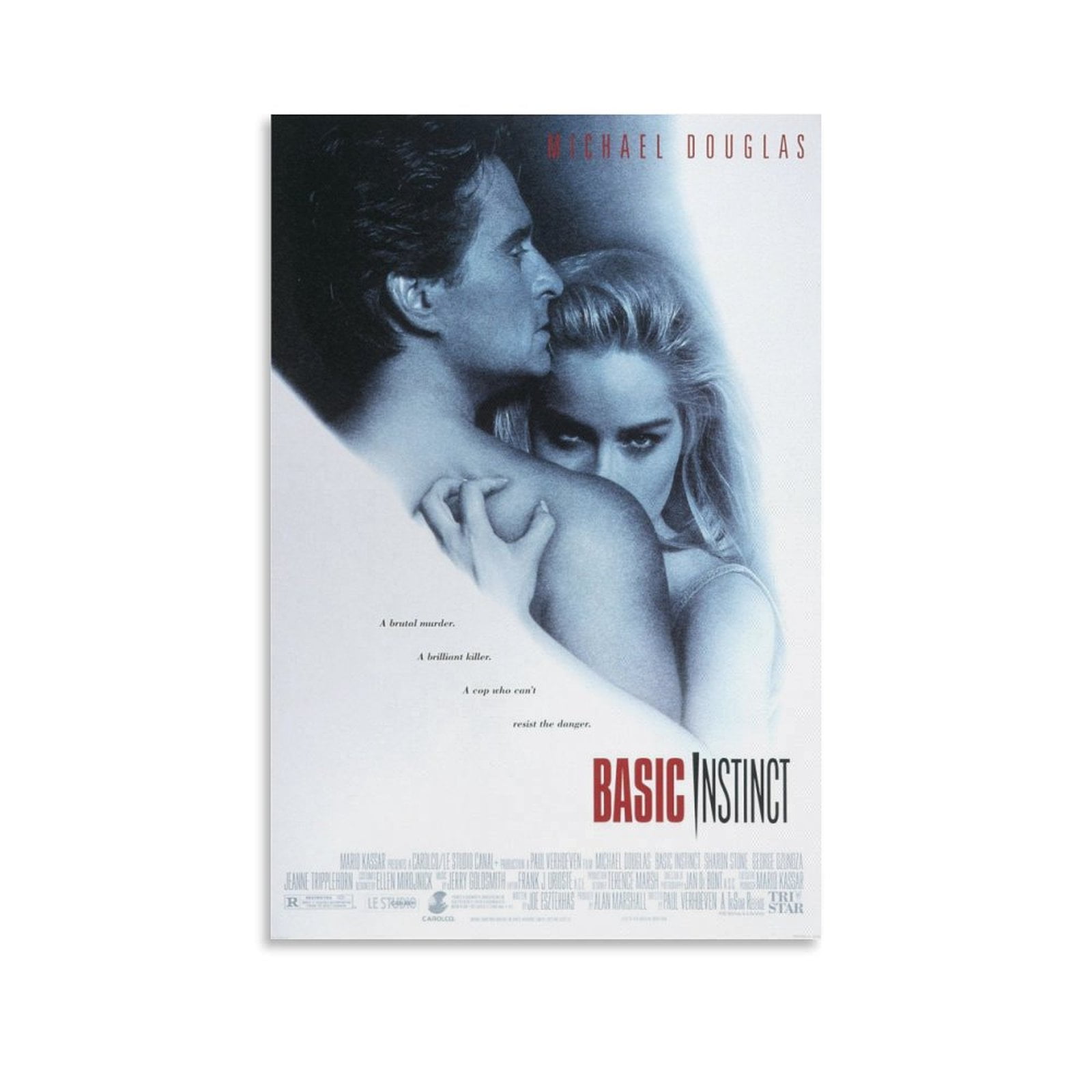 Basic Instinct Old Movie Poster Room Aesthetic Poster Print Art Wall Painting Canvas Posters ...