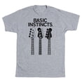 Basic Instincts Graphic Tee TShirt Gift - Walmart.com