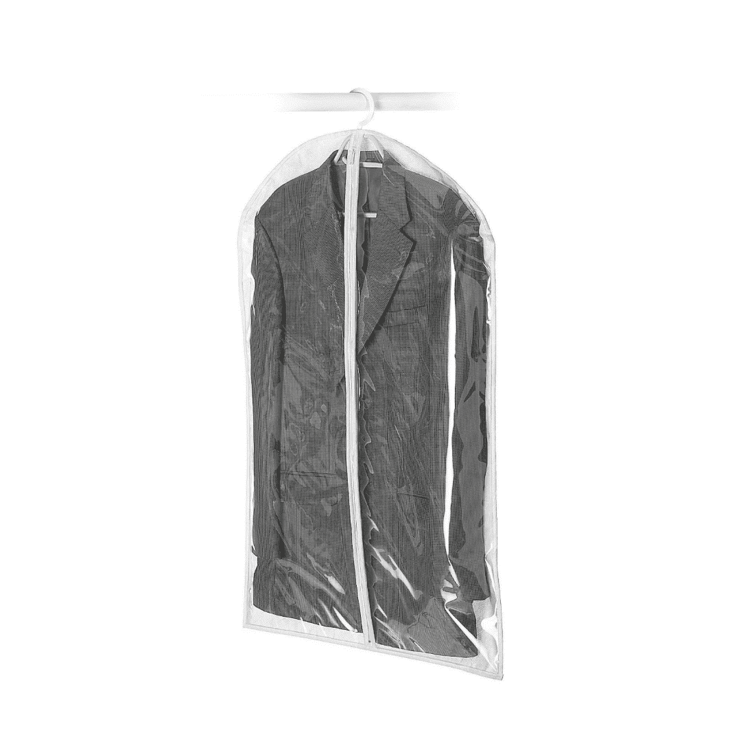 Basic LTD - 40'' Waterproof Clear Vinyl Garment Bag - 1 Count - Walmart.com