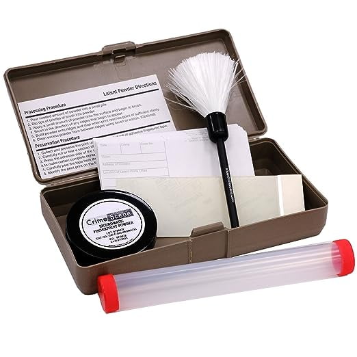Basic Latent Fingerprint Kit, Bichromatic - Walmart.com