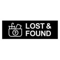 Basic Lost And Found Sign (Black) - Small - Walmart.com