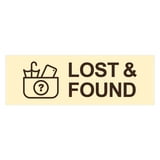 Basic Lost And Found Sign (Ivory/Dark Brown) - Medium - Walmart.com