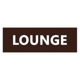 Basic Lounge Sign (Dark Brown) - Medium - Walmart.com