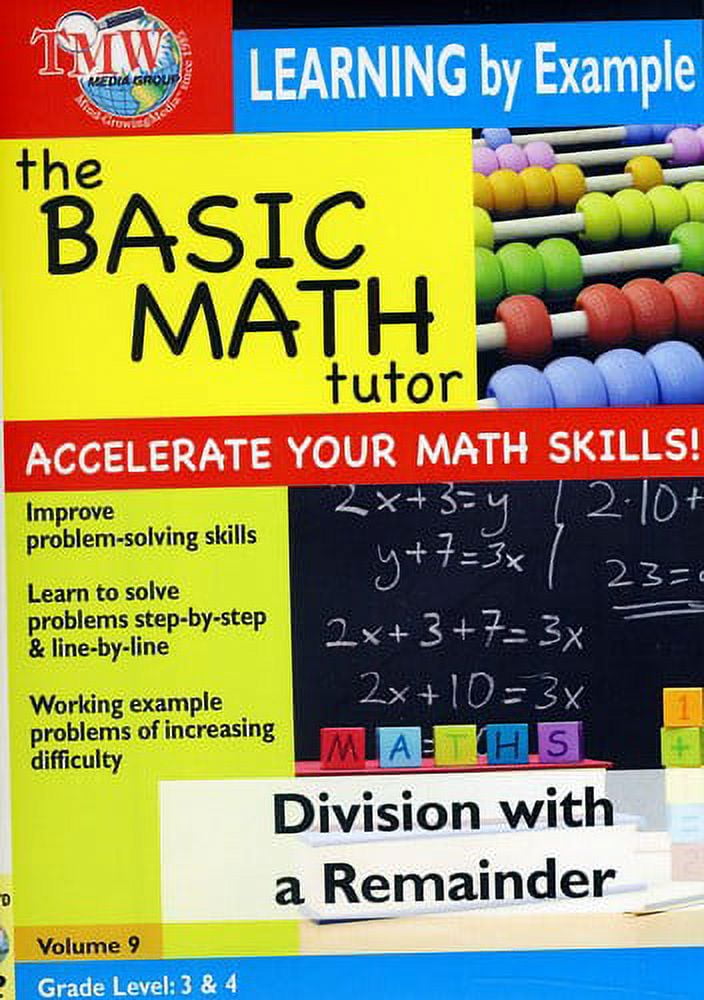 Basic Math Tutor Division With A Remainder - Walmart.com
