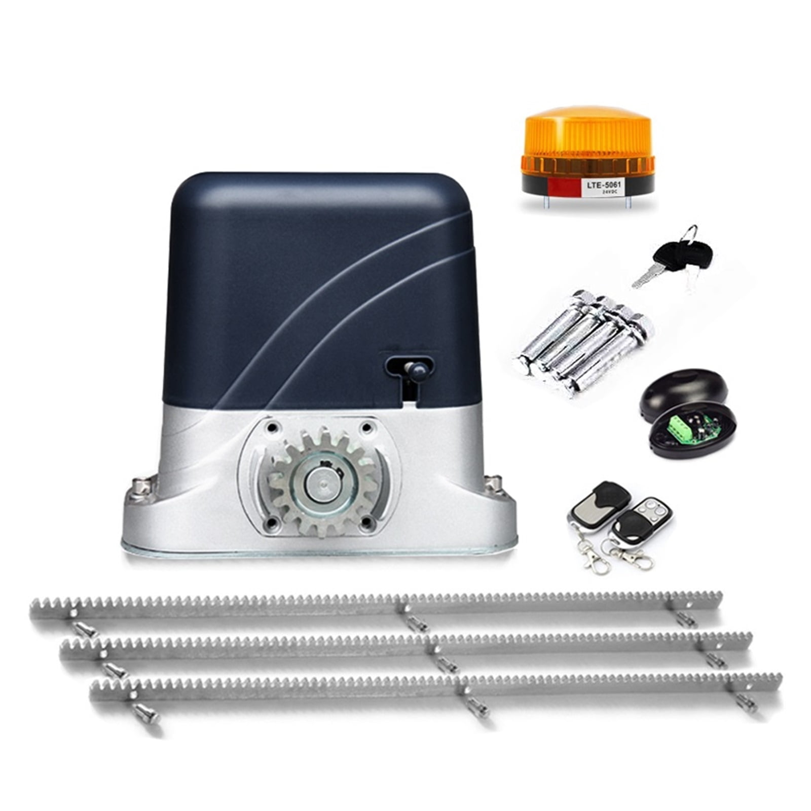 Basic Model Sliding Gate Opener AC600KG 1400LBS With 6 Meters Steel ...