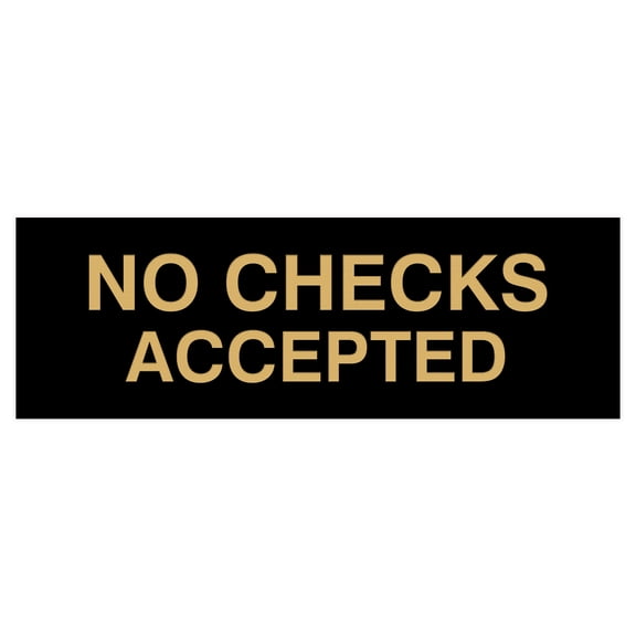 Basic Men Women Sign Set (Black /Gold) - Small - Walmart.com