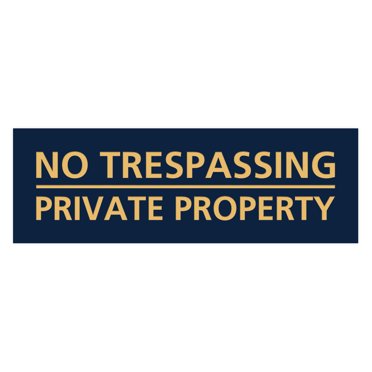 Classic Framed Beware of Dog Sign (Black /Gold) - Small - Walmart.com