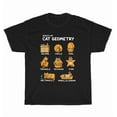 Basic Of Cat Geometry Cats Kitten Pet Lover Math School T-Shirt Unisex ...