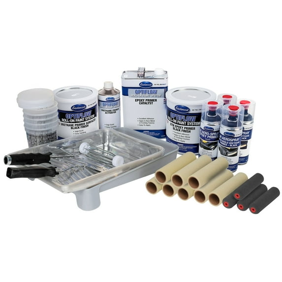 Basic OptiFlow Epoxy and Urethane Primer Kit - Automotive Roll-On Paint ...