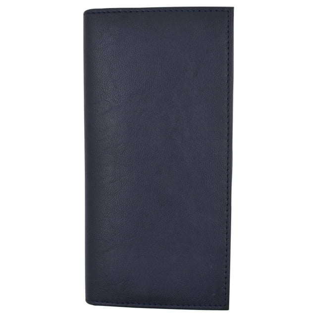 Basic PU Leather Blue Checkbook Covers - Walmart.com