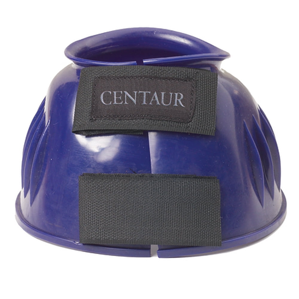Medium Centaur Pvc Ribbed Double Hook And Loop Bell Boots Purple ...