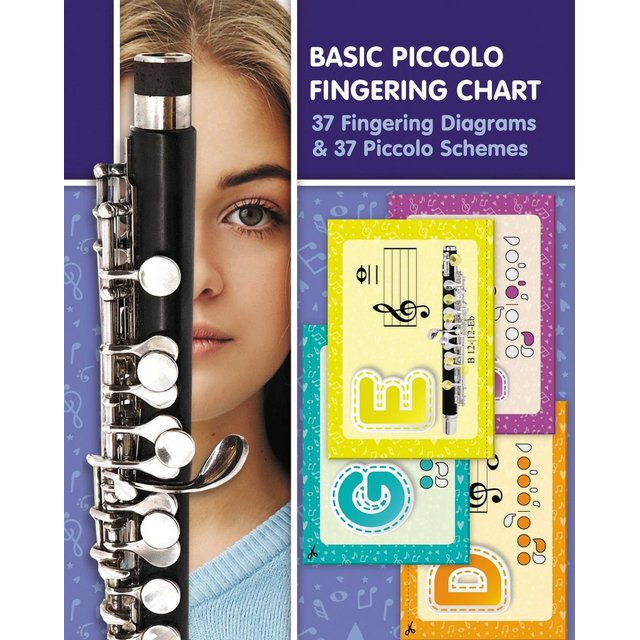 Basic Piccolo Fingering Chart: 37 Fingering Diagrams and 37 Piccolo ...
